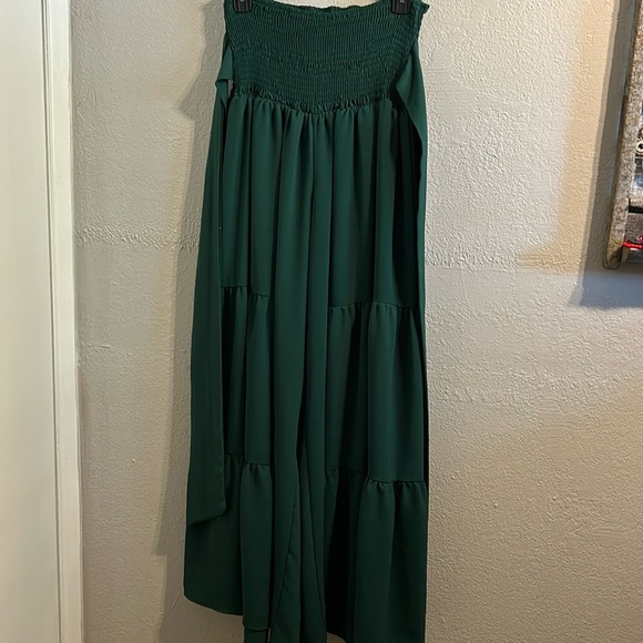 Pants & Jumpsuits | Green Wide Leg Pants | Poshmark
